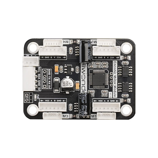 4-Channel Encoder Motor Driver with Onboard Voltage Regulation Circuit ...